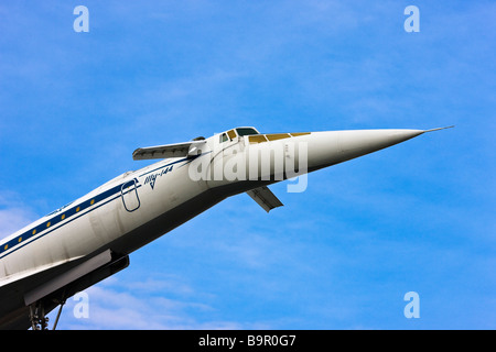 The Russian supersonic aircraft Tupolev TU-144 Stock Photo - Alamy