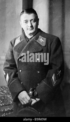 Marshal of the Soviet Union Mikhail Tukhachevsky 1893 1937 Stock Photo ...