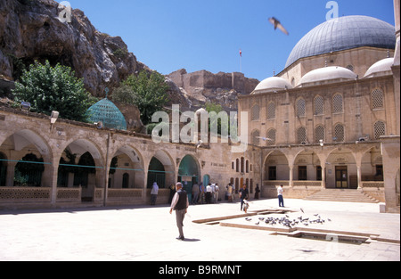 Sanliurfa (Urfa) Cave of Prophet Abraham, birthplace entrance with ...
