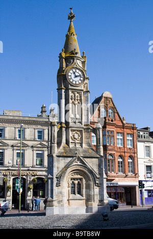 England, Devon, Torquay, The Clock Tower Stock Photo - Alamy