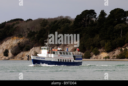 Blue Line Cruises tour boat Solent Scene sailing off Brownsea Island ...