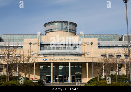 Victoria Quay, modern Scottish Government building, Leith dock ...