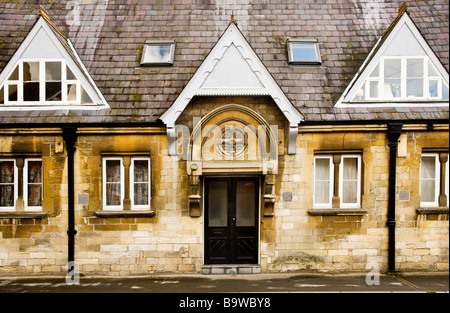 The Old School in the English village of Pewsey in Wiltshire England UK ...
