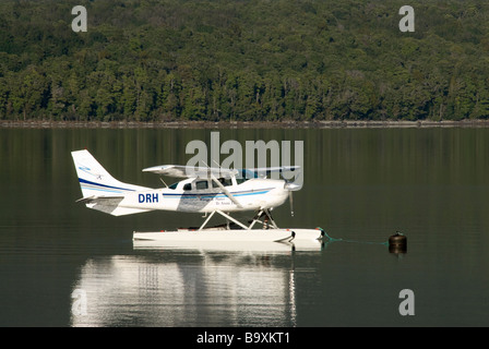 Float Plane Lake Te Anau Fiordland South Island New Zealand Stock Photo ...