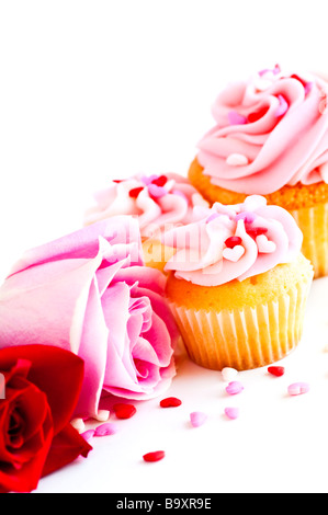 Background, Valentine's day, Flowers, Roses, studio shot Stock Photo ...