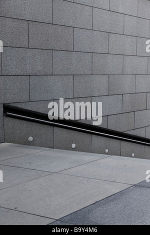 Modern concrete stairs as a contemporary architecture Stock Photo - Alamy