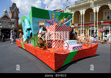 Floats at Walt Disney Magic Kingdom Theme Park Orlando Florida Stock ...