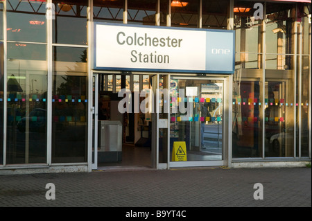 Colchester Railway Station Stock Photo - Alamy