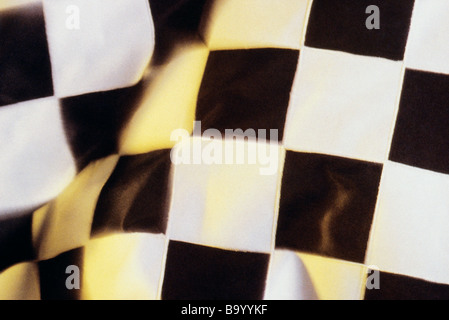 The finish line and checkered flag racing. finish the race Stock Photo ...