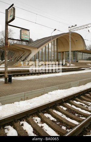 Latvia, Jurmala, Dubulti station Stock Photo - Alamy