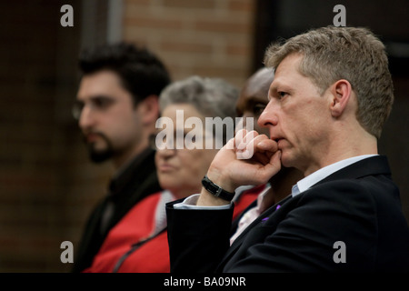 Dr. James Orbinski looks on during his lecture at a conference at York ...