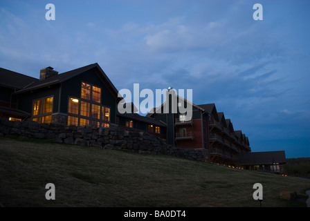The Mount Magazine Lodge at Mount Magazine State Park in the Ozark ...