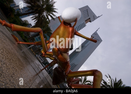 Ant sculptures at Emirates Towers Dubai Stock Photo - Alamy