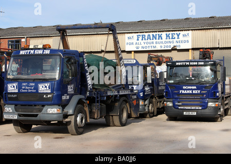 Frank Key builders merchants, Daybrook, Nottingham, England, U.K Stock ...