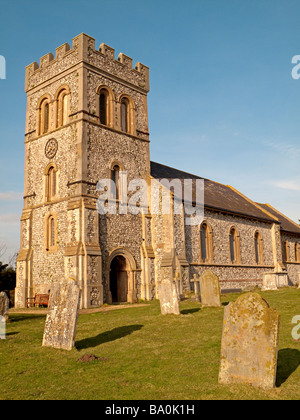 The village church at Falmer, Sussex Stock Photo - Alamy