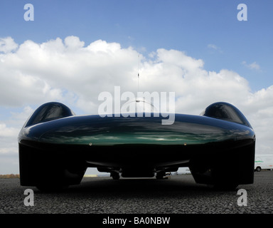 Inspiration the steam powered land speed record car Stock Photo - Alamy
