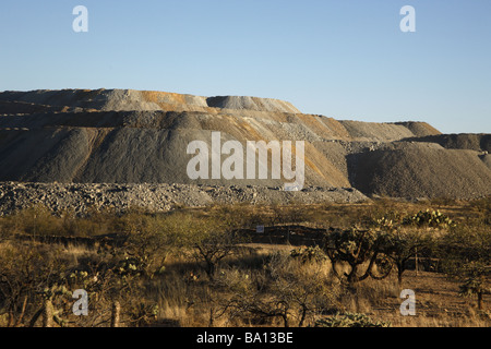 Slag Heap from Copper Mining Stock Photo - Alamy