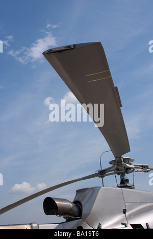 Helicopter blade close up Stock Photo - Alamy