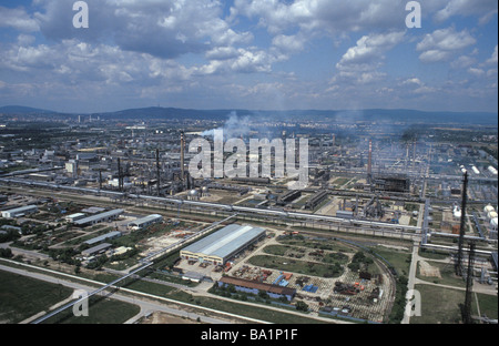 Slovnaft oil refinery on the outskirts of Bratislava Slovakia Stock ...