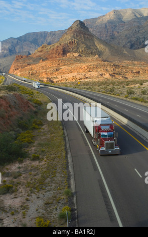 Interstate 15 in the northwest corner of Arizona Stock Photo - Alamy