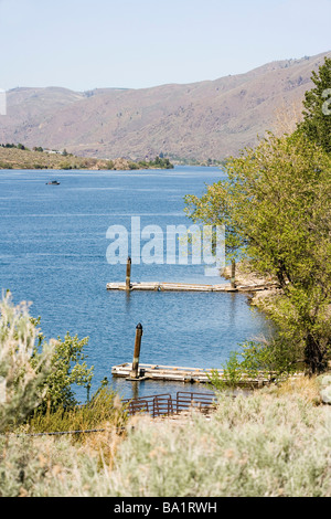 Lake Entiat - Lincoln Rock State Park, Washington Stock Photo - Alamy