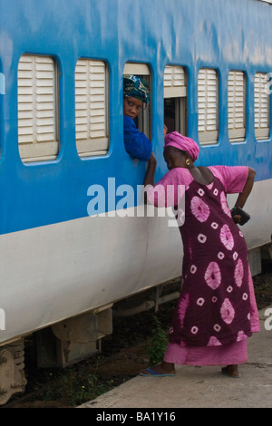 Train at Dakar Railway Station Senegal Stock Photo - Alamy