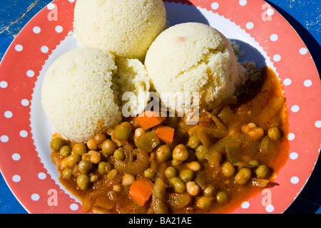 Couscous and Sauce in Timbuktu Mali Stock Photo - Alamy