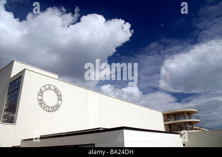 1930s, historical, exterior view of a typical interwar built pebble ...