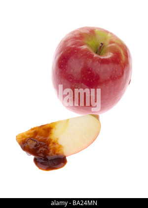 Apple with Marmite Stock Photo - Alamy