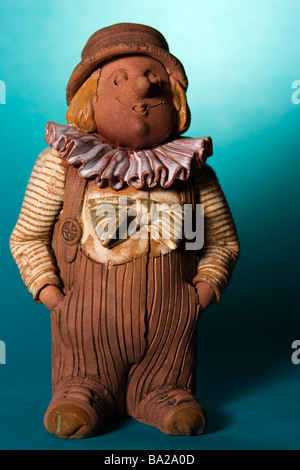 decorative jester doll isolated on white background Stock Photo - Alamy