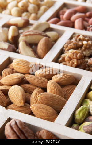 SELECTION OF NUTS Stock Photo - Alamy