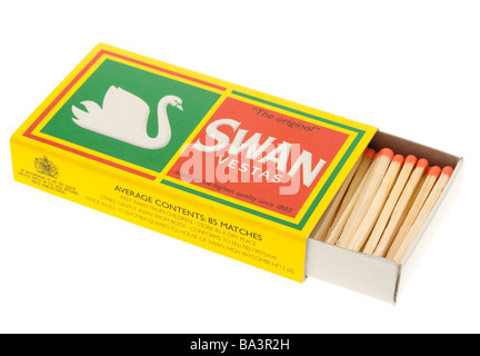 Swan Vesta Matches Stock Photo - Alamy