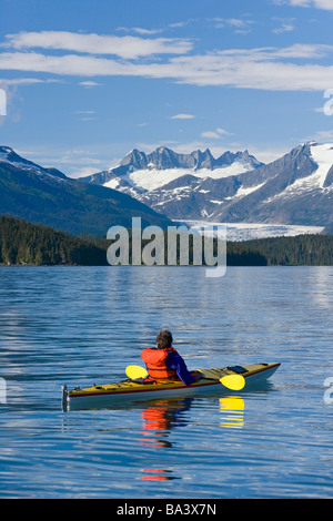 A glacier in Stephens Passage near Juneau Alaska Stock Photo - Alamy