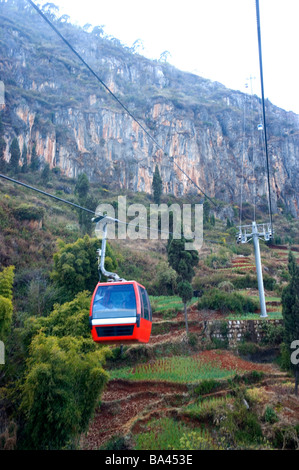YUNNAN, CHINA - Xishan Mountain Park. a famous Tourist spot in Kunming ...