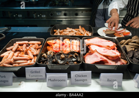 Breakfast buffet Dublin Ireland Stock Photo - Alamy
