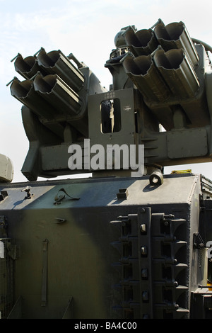 Mobile multiple rocket launcher Stock Photo - Alamy