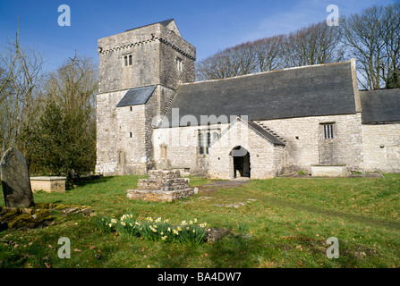 Llanfrynach Church, Cowbridge, Vale of Glamorgan, South Wales, UK Stock ...