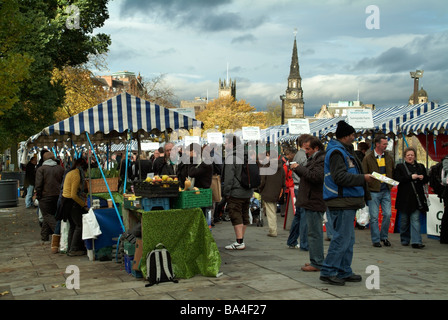 Local Scottish Food Produce Stalls at the Perth Farmers Open Air Market ...