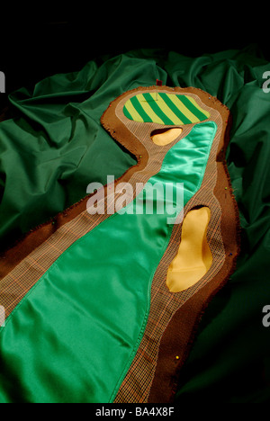 cloth golf course Stock Photo - Alamy