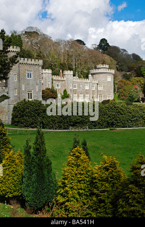 Caerhays Castle Cornwall Stock Photo - Alamy