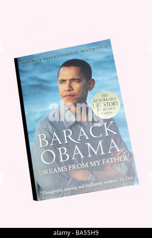 Barack Obama Dreams from my father book. (editorial use only Stock ...