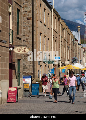 Salamanca Market Building in Hobart Stock Photo - Alamy