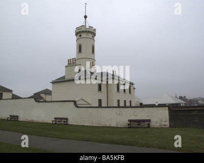 Signal Tower Museum Arbroath Scotland January 2015 Stock Photo - Alamy