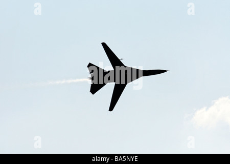 General Dynamics F 111 Swing Wing Fighter Bomber Landing Stock Photo ...