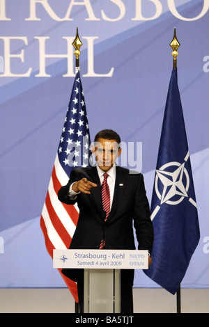 President Barack Obama at the NATO summit in Warsaw Stock Photo - Alamy