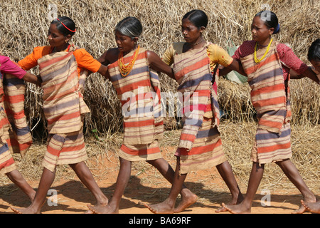 Women of the Gadaba Tribe Performing Traditional Dance Stock Photo - Alamy