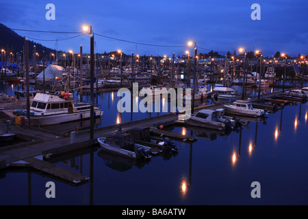 USA Alaska Alexander-archipelago Mitkof Iceland coast ferryboat ...