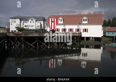 USA Alaska Alexander-archipelago Mitkof Iceland coast ferryboat ...
