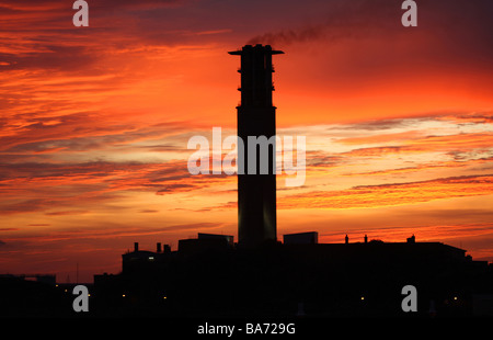 La Collette Power Station Stock Photo - Alamy