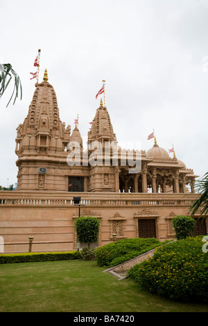 Exterior of the Baps Lord Swaminarayan Temple. Surat. Gujarat. India ...